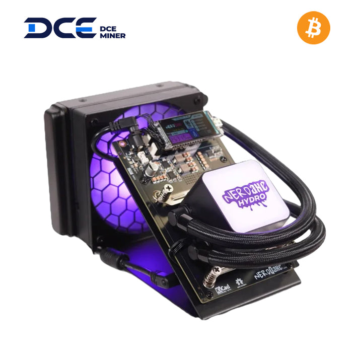 NerdMiner NerdQaxe+ Hydro 2.5Th/s BTC Miner – DCE Miner